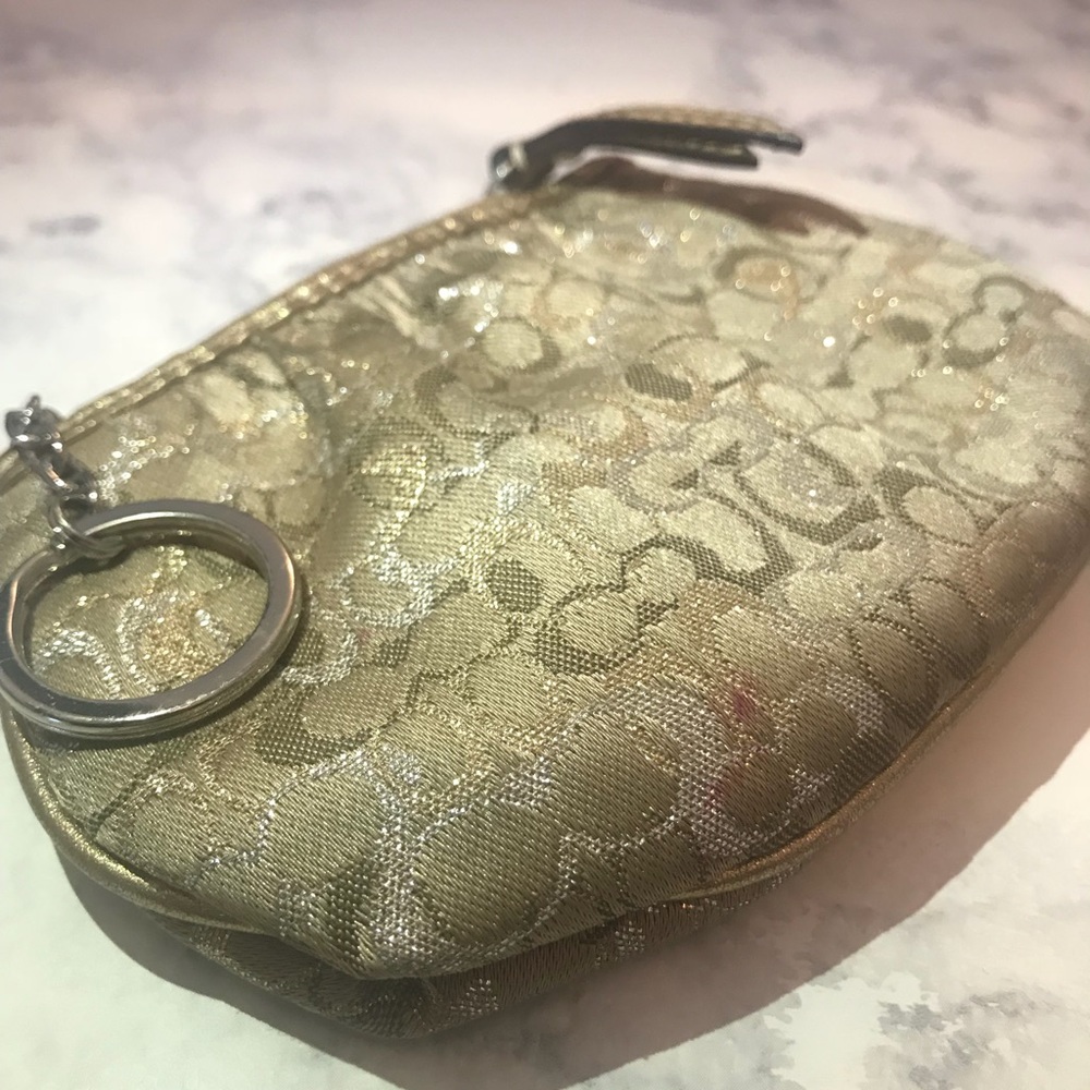 Coach Signature Coin Purse - Gem